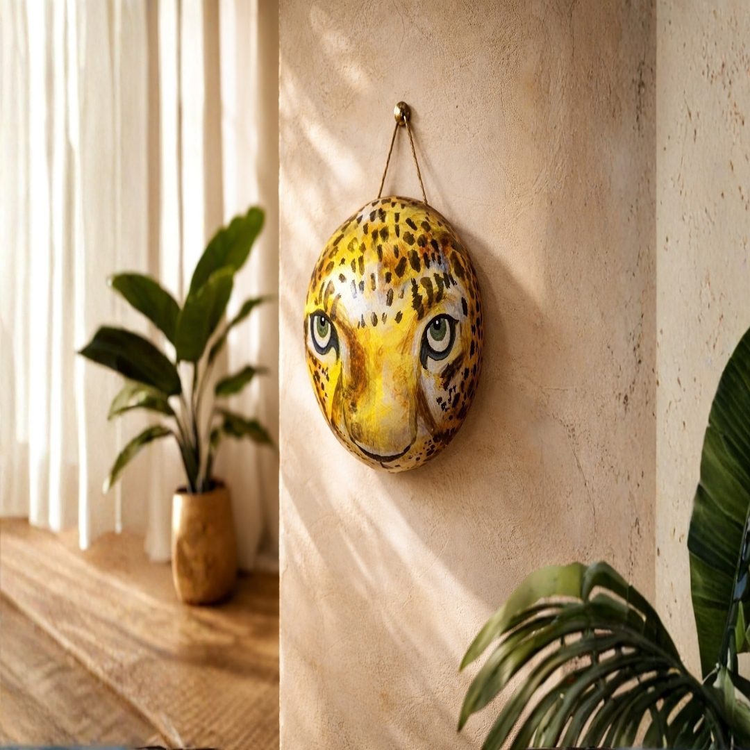 Coco Shell Wall Art Animal Shape | Eco-Friendly Home Décor