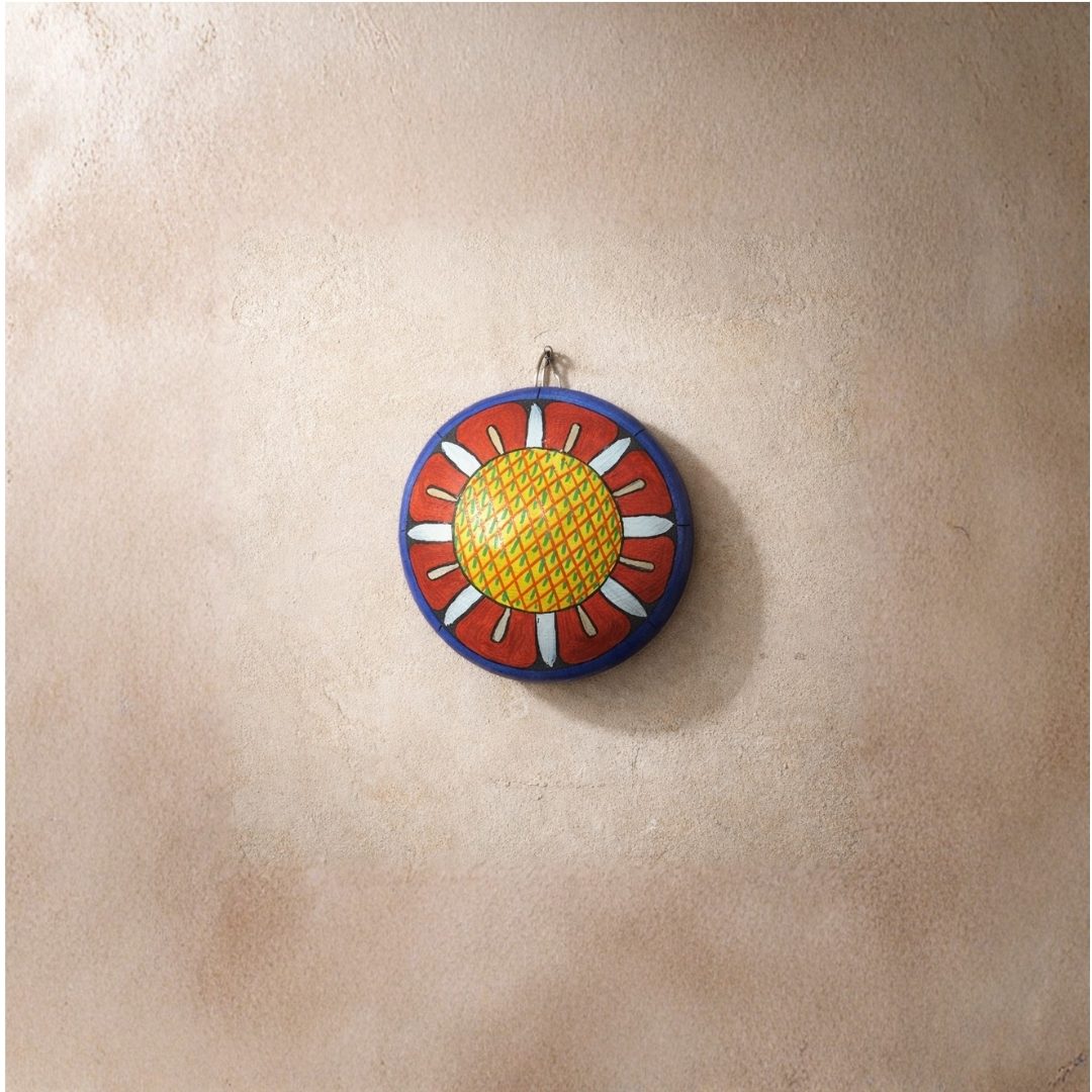 Coco Shell Wall Art Flower Shape | Eco-Friendly Home Décor