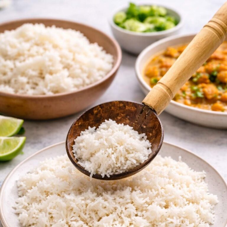 Coconut Rice Spoon | Eco-Friendly Wooden Serving Spoon
